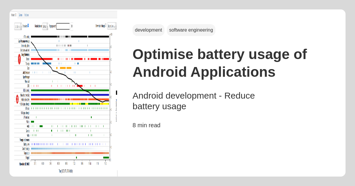 Benchmarking Model Quantization Impact On Battery Life In Android Appl – peerdh.com